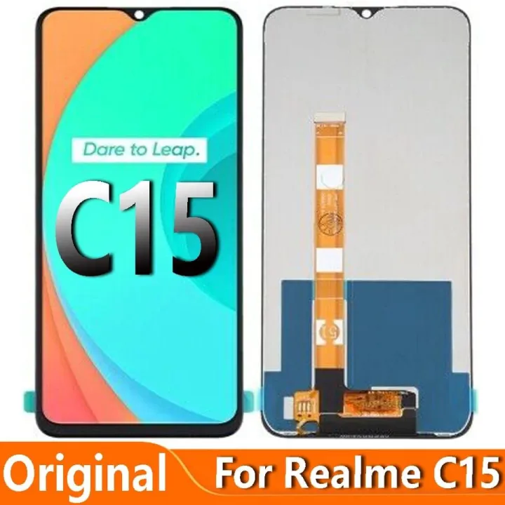 Realme C15 Display Qualcomm Edition Realme RMX2195 LCD Display Touch ...