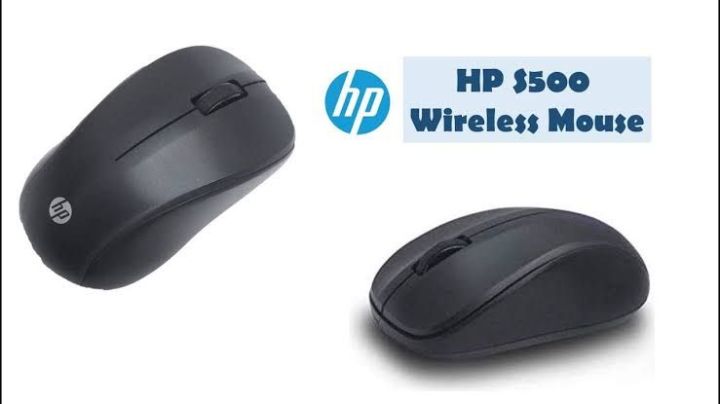 HP S500 Wireless Optical Mouse with 1000DPI and 2.4GHz Connectivity ...