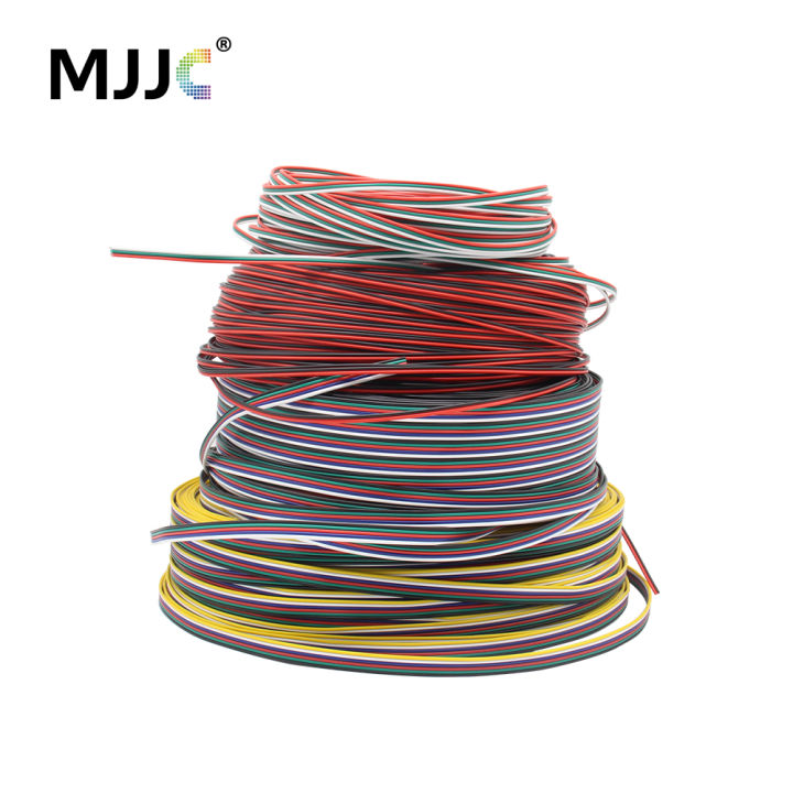 2/3/4/5/6 Pin Electric Cable for WS2812 WS2811 RGB Single Color 2835 ...