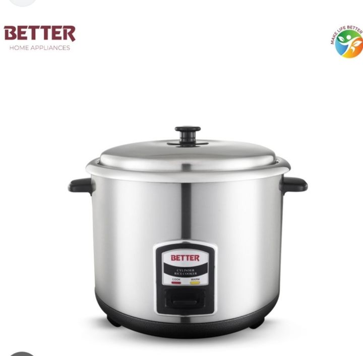 Better Steelon Stainless Steel Rice Cooker 1.8L | Daraz.com.np
