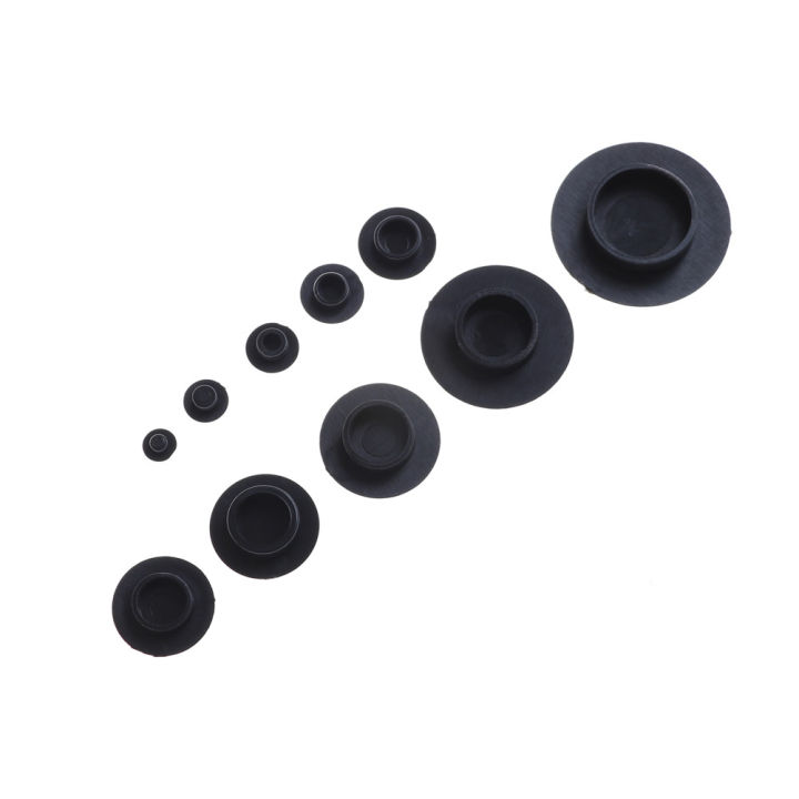 10PCS Black Hex Socket Allen Bolt Screw Nut Hexagon Head Cover Cap ...