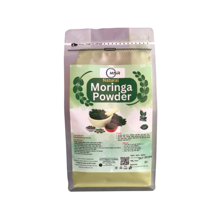 MSR Natural Moringa Powder 500gm | Daraz.com.np