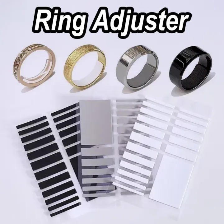 Invisible Silicone Ring Sizer Adjuster Stickers Self-Adhesive Resizer ...