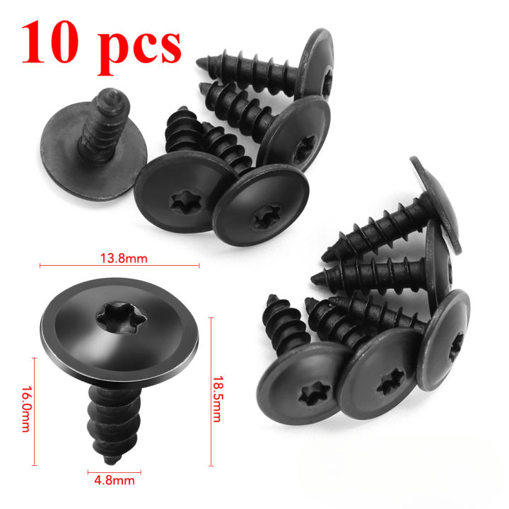 10x Car Engine Splash Guard Self Tapping Screws for Volkswagen VW Jetta ...