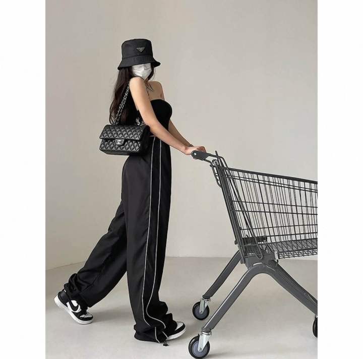 New Summer Special Side Stripe Baggy Unisex Trauser For Men | Daraz.com.np