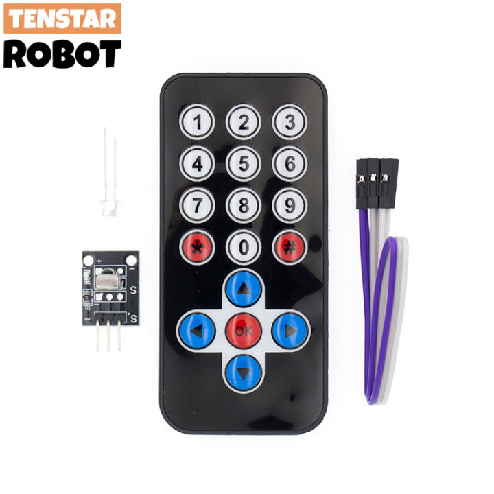 Infrared IR Wireless Remote Control Module Kits DIY Kit HX1838 For ...