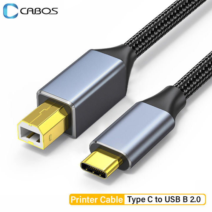 Usb C To Usb B 20 Printer Cable Electronic Organ Cable Type C Usb B 6556