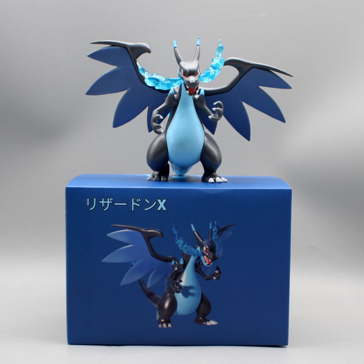 10cm Mega Charizard X Popular Anime Figure Model Gk Statue Boys ...