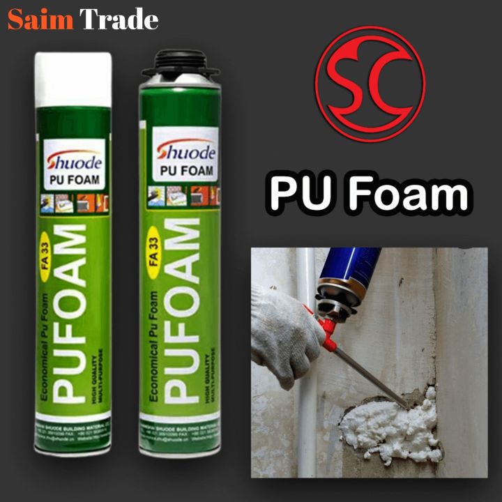 Expanding Spray Waterproof PU Foam Sealant-750 ml | Daraz.com.bd