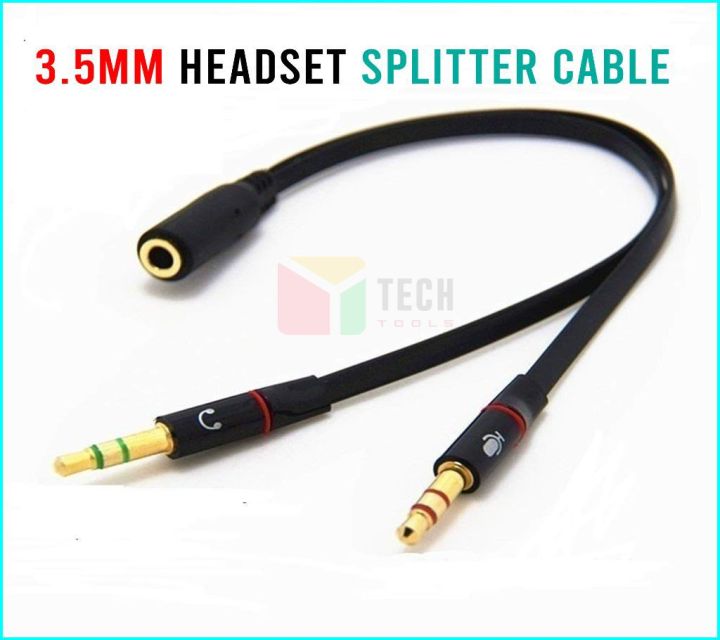 SANDBERG HEADSET CONVERTER - SINGLE JACK TO DUAL CONNECTOR MIC ...