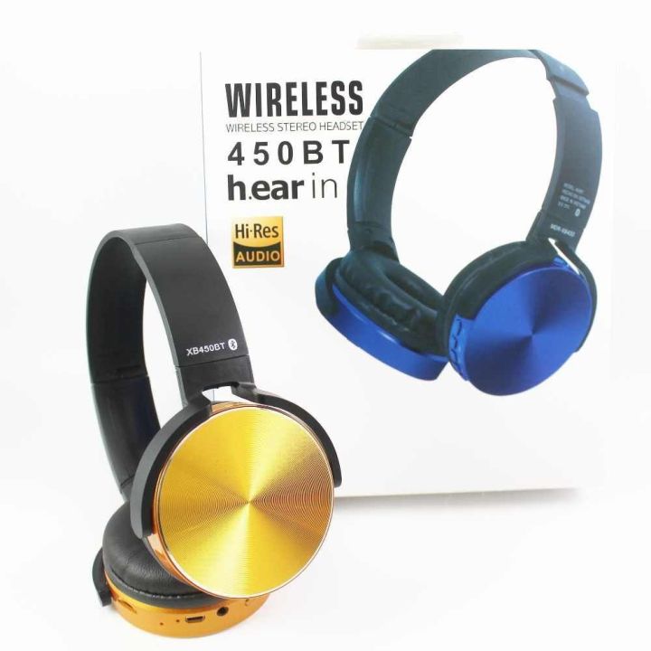 Wireless 450BT Hi-Res Audio Wireless Stereo Headset | Daraz.lk