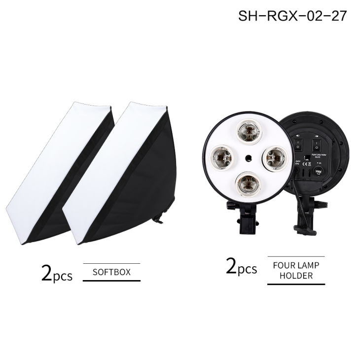 Chinese 4 holder softbox for video | Daraz.com.bd