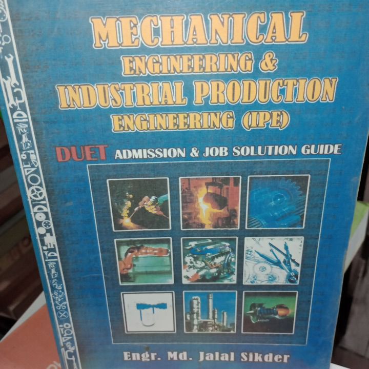 MECHANICAL ENGINEERING & INDUSTRIAL PRODUCTION ENGINEERING IPE | Daraz.com.bd