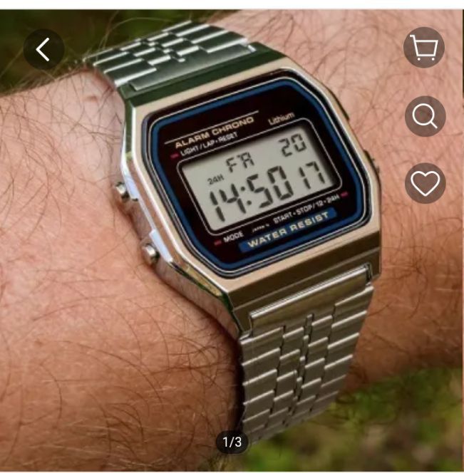 New design digital watch for men and women | Daraz.pk