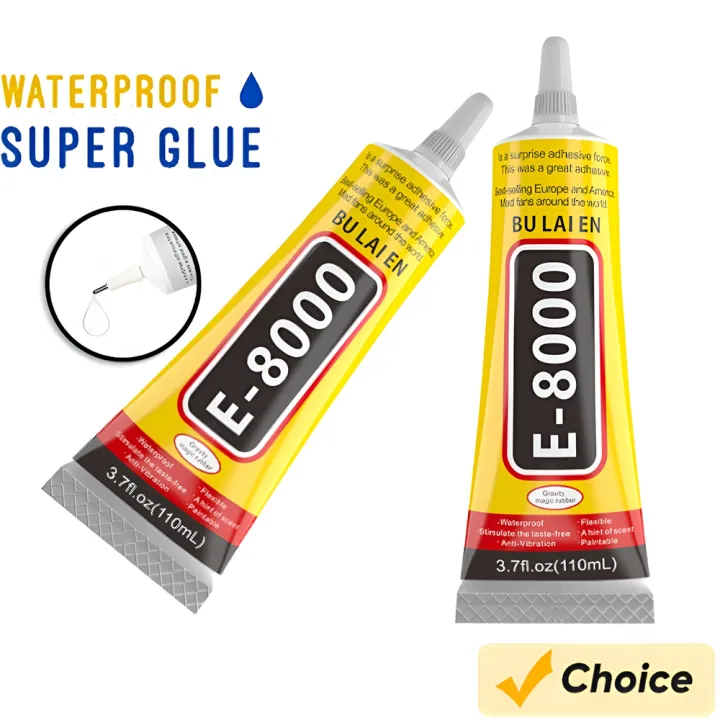 15/50/110ml E8000 Strong Liquid Glue Clothes Fabric Clear Leather ...