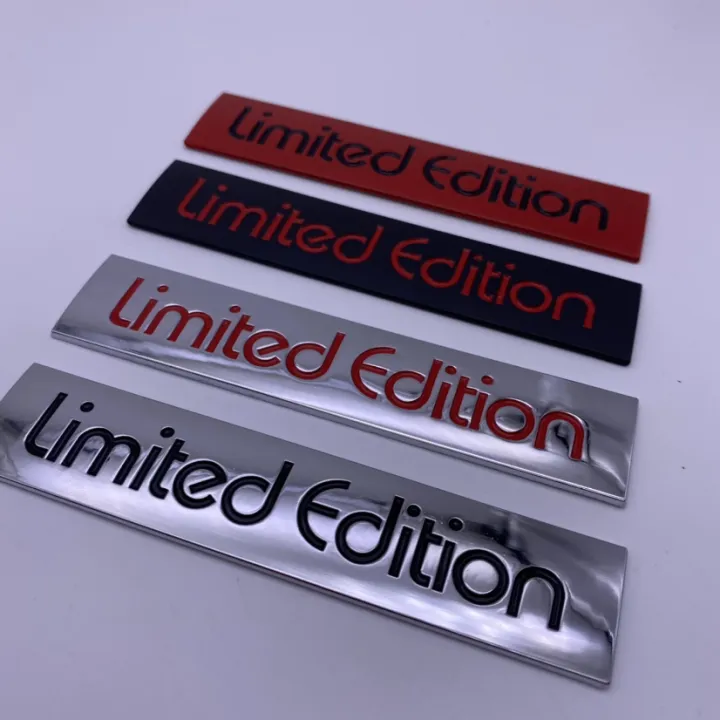 character 3D Metal Car Sticker Limited Edition Emblem Badge Decal JDM ...