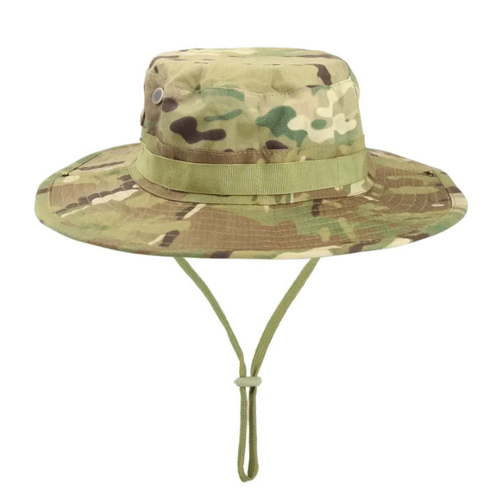 Camouflage Boonie Hat Wide Brim Men Women Sun Hat Outdoor Hiking ...