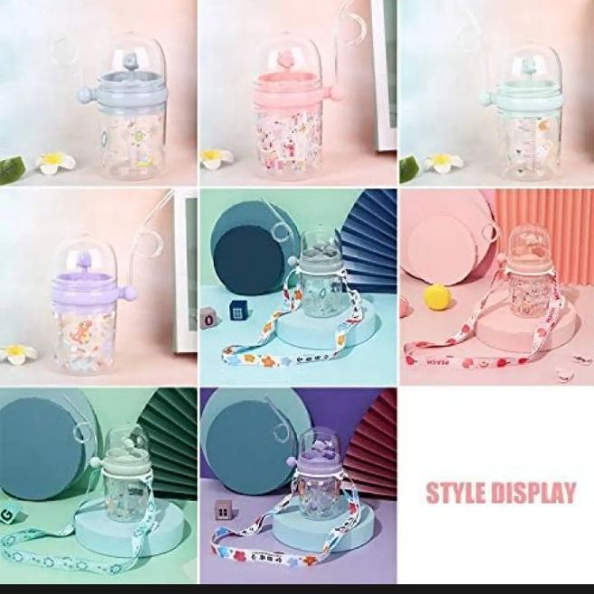 Baby Straw Water Bottle 250 ML Sell Stores | Daraz.pk