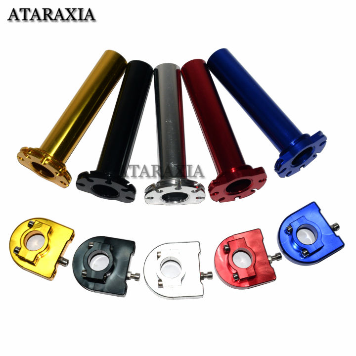 Universal 22mm 7/8" Aluminum Accelerator Twister Grips Handle Throttle Twist Grips Dirt Bike ...