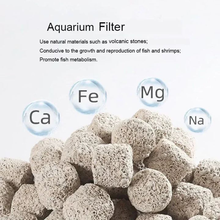100g 250g Aquarium Fish Tank Filter Media Porous Particles Biological ...