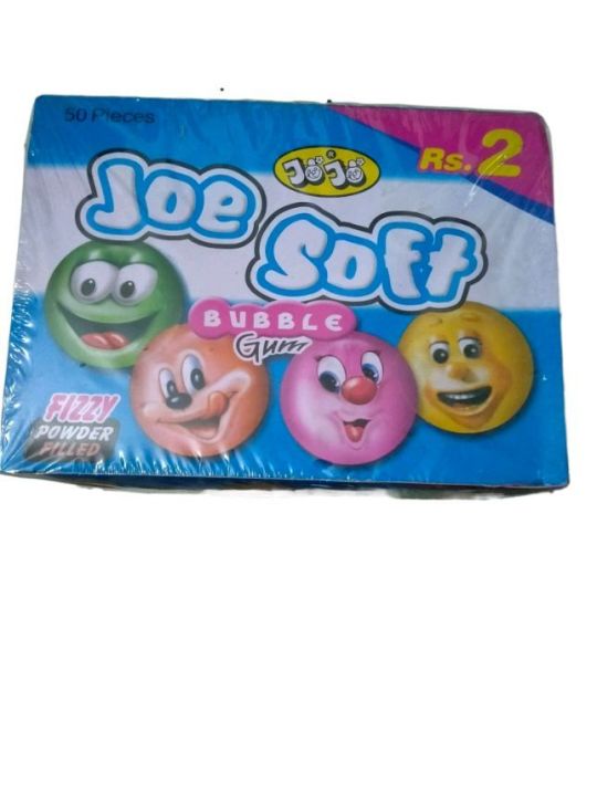 Joe Soft bubble gum fizzy powder filled | Daraz.pk