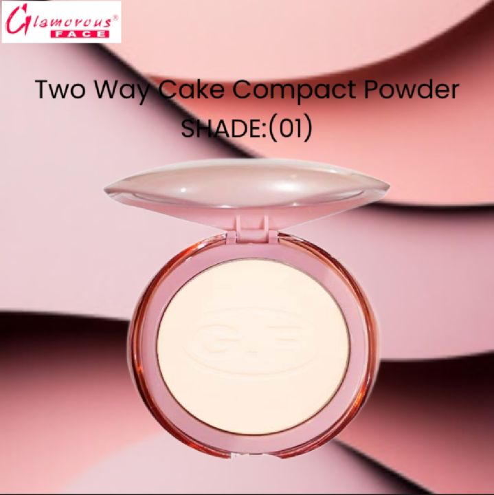 glamour face two way cake compact powder ( shade 1) | Daraz.pk