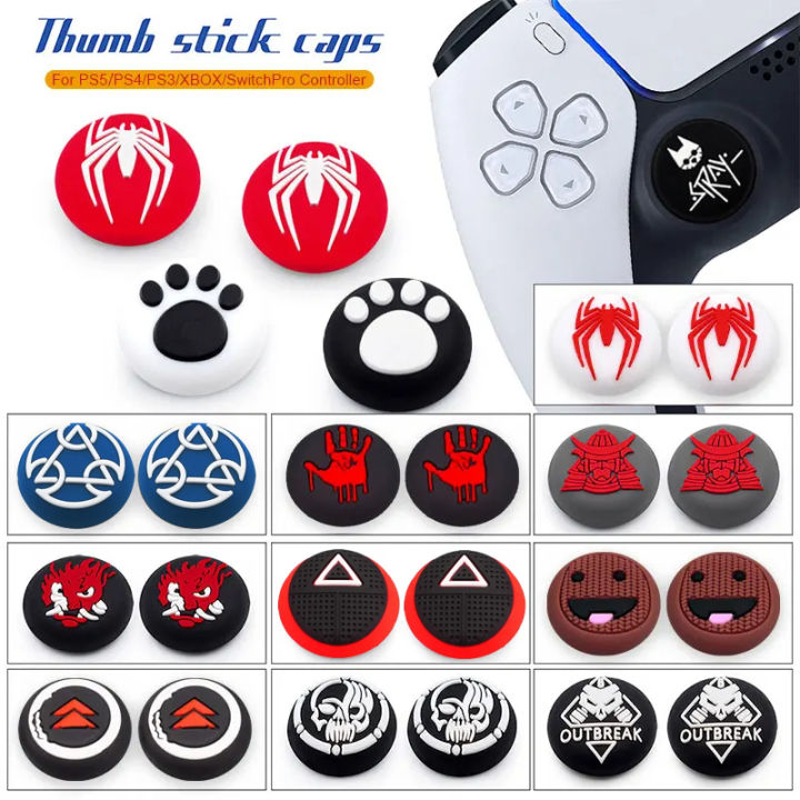 Thumb Silicone Grip Cap Cover For Playstation 5 PS5 PS4 Xbox Series XS ...