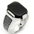 Italian Ring one stone stainless steel for boys and girls | Daraz.pk