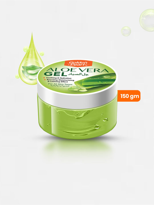 Golden Pearl Aloe Vera Gel 150ml Jar | Daraz.pk