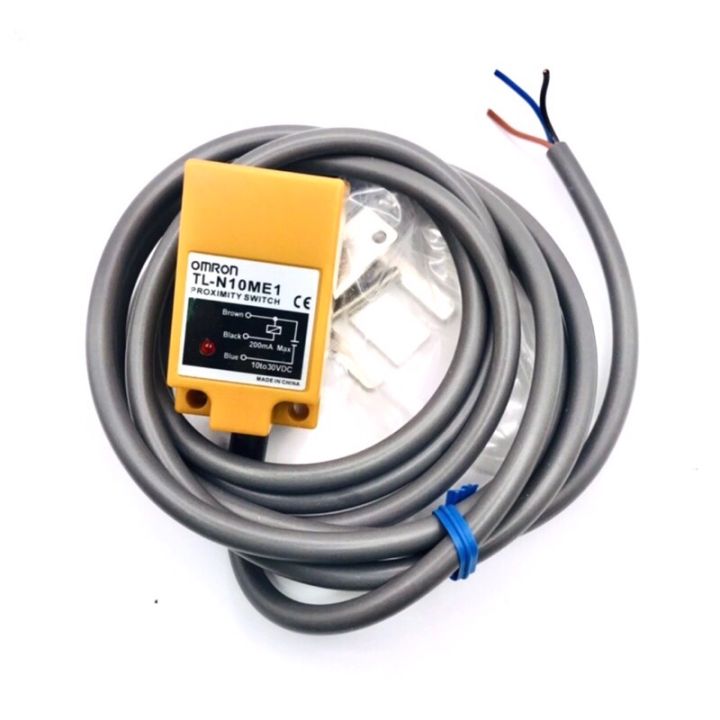 Original sensor TL-N10ME1 proximity switch metal sensor 12-24VDC -200mA NPN type No 10mm handle ...