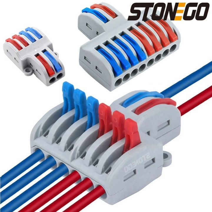 STONEGO 2 In 4/6/8 Several Out Quick Wiring Connector Universal ...