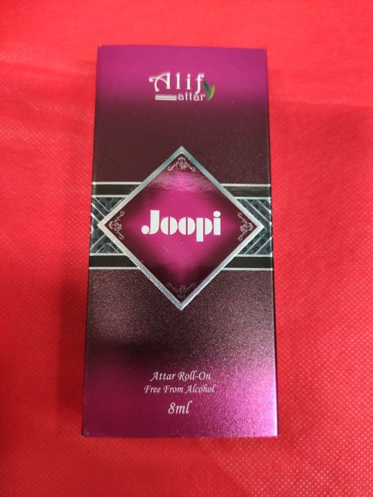 Alif JOOPI Pocket Perfume Premium Roll-On Attar 8 ml | Daraz.com.bd