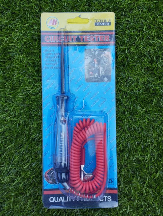 Car Voltage Circuit Tester For 6V/12V/24V System Probe Continuity Test ...