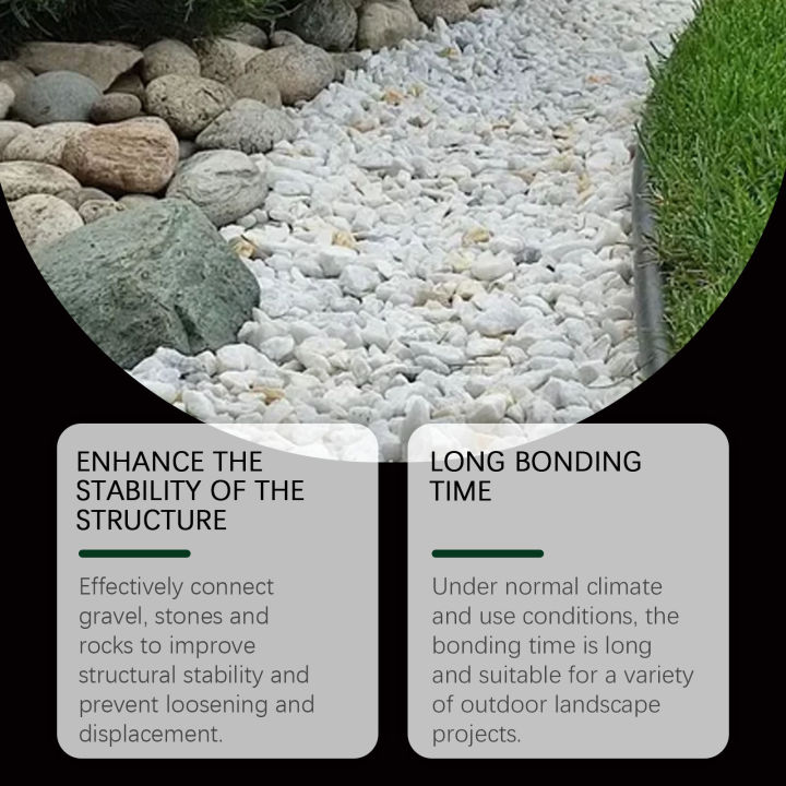 Permeable Gravel Binder Pathway Stone Glue Outdoor Landscape Adhesive ...