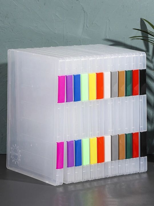 1PC Transparent File Box A4 Plastic PP File Box For School Students ...