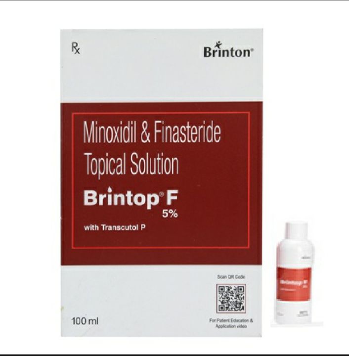 Brinton Brintop F 5% Minoxidil & Finasteride Topical Solution with ...
