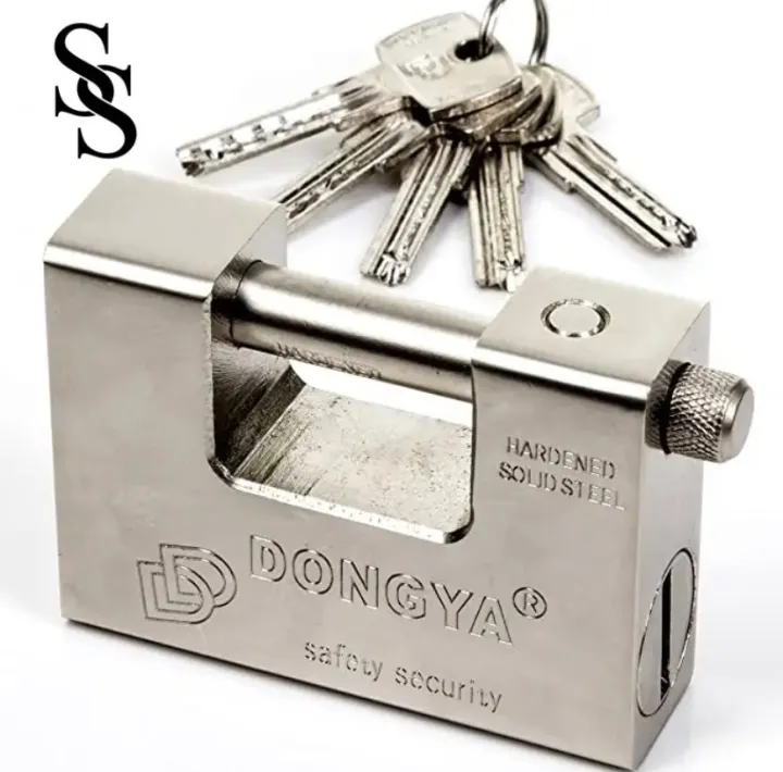 Heavy Duty Pad Lock with 5 Keys 94mm | Daraz.pk