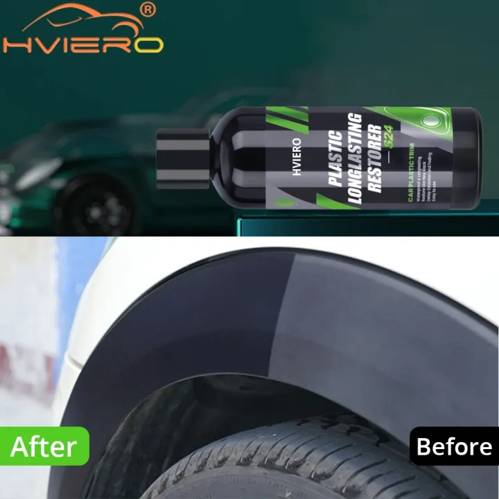 Plastic Renovator for Car Clean Spray Trim Long-lasting Agent Liquid Rubber Refresh Hydrophobic ...