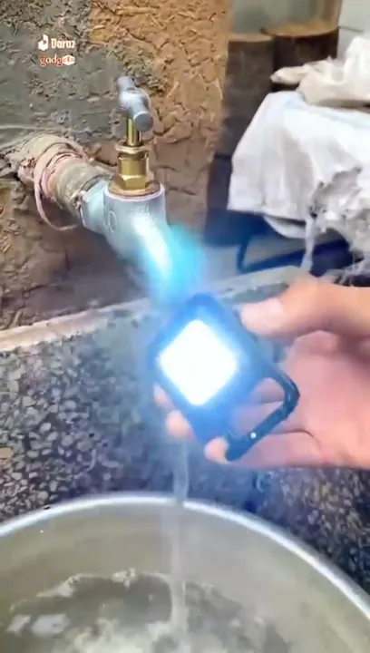 COB Keychain Light Metal Body | COB Small Flashlight, Keychain Work ...