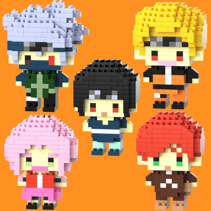 Naruto Building Blocks Set - Diamond Micro Bricks Compatible with Lego ...