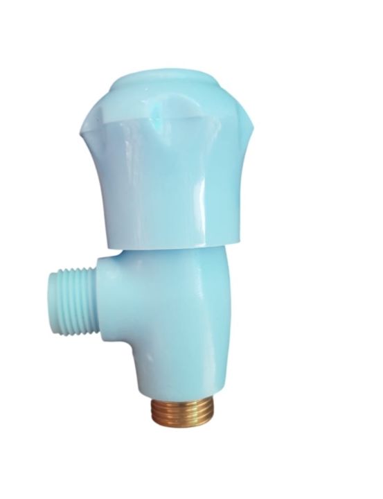 Plastic Tee Stop Cock ll Pure Brass Bush and Spindle ll | Daraz.pk