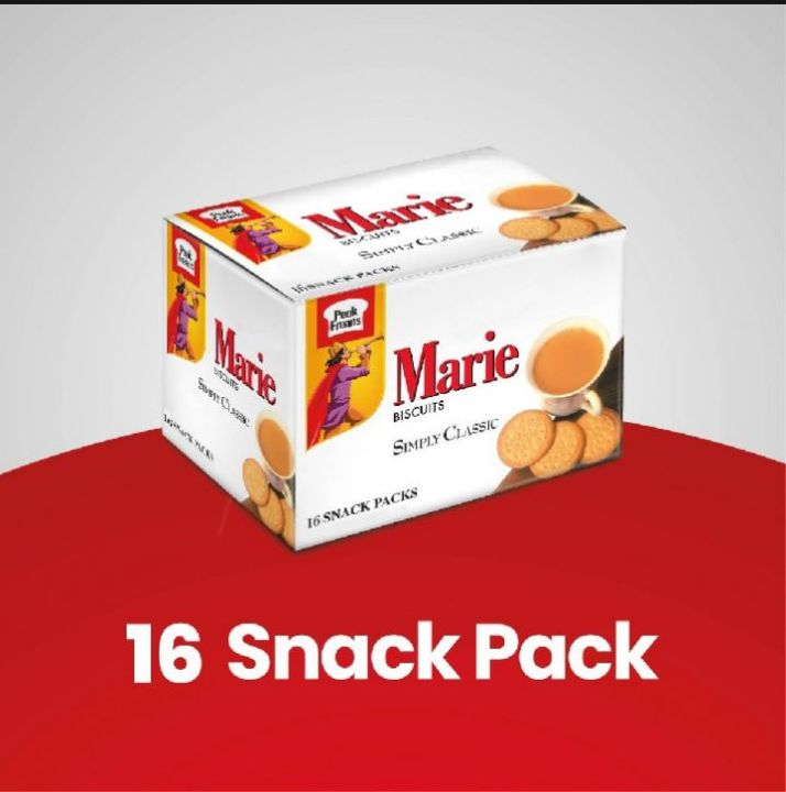 Marie biscuit Simply clasic Snack pack of 16pcs | Daraz.pk
