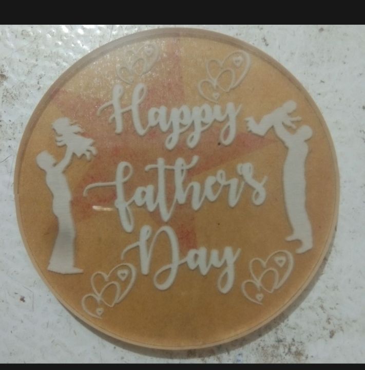 hbd father day fondant embosser design 5 hai | Daraz.pk