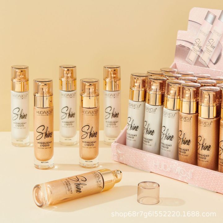 "Highlighter Spray Makeup Liquid for Face - Glow Makeup Shine, Long ...