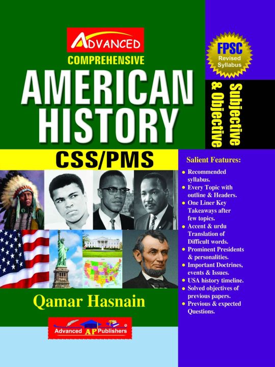 Advanced American History For CSS/PMS | Daraz.pk