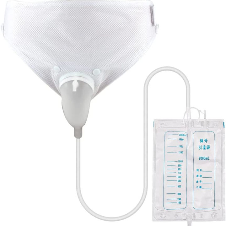 Reusable Older Men Woman Silicone Urine Collector Bags Large Capacity ...