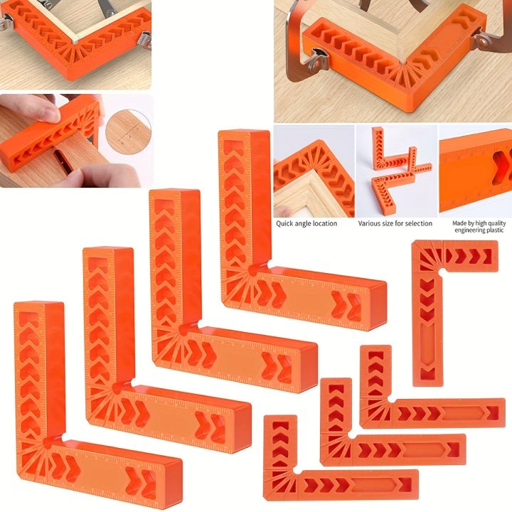90 Degree Positioning Squares,Carpentry Squares Woodworking Tool, L ...