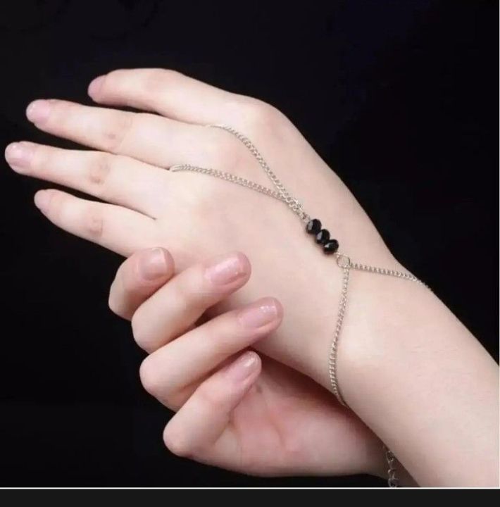 Finger Link chain ring Bracelet for girls | Daraz.pk