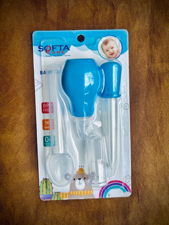 Softa Care Baby Care Set 4 Pcs Pack | Daraz.lk