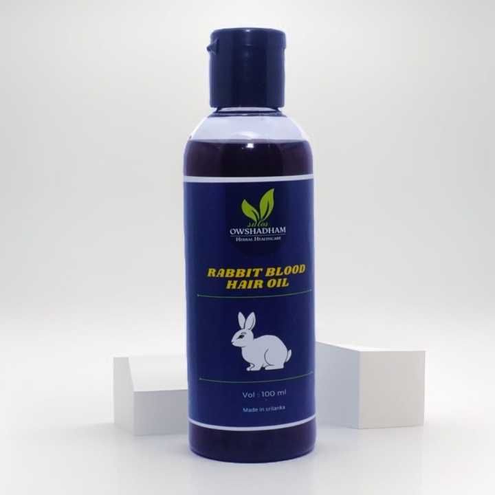 rabbit blood hair growth oil 100ml srilankan sulos owshadham | Daraz.lk
